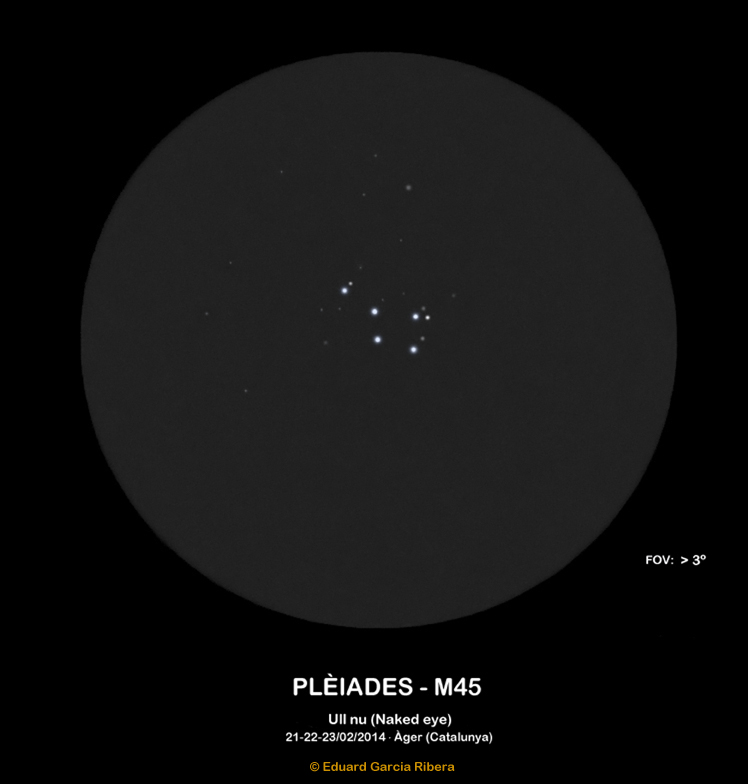 Las Pléyades a Simple Vista – MICRoASTRONOMIA